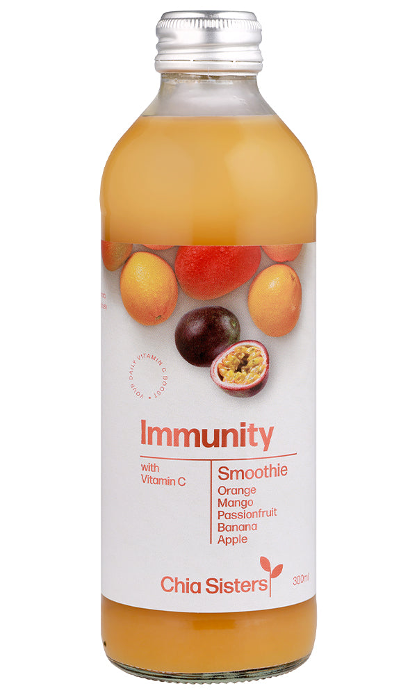 Immunity Tropical Smoothie 300ml x12 Pack – Chia Sisters